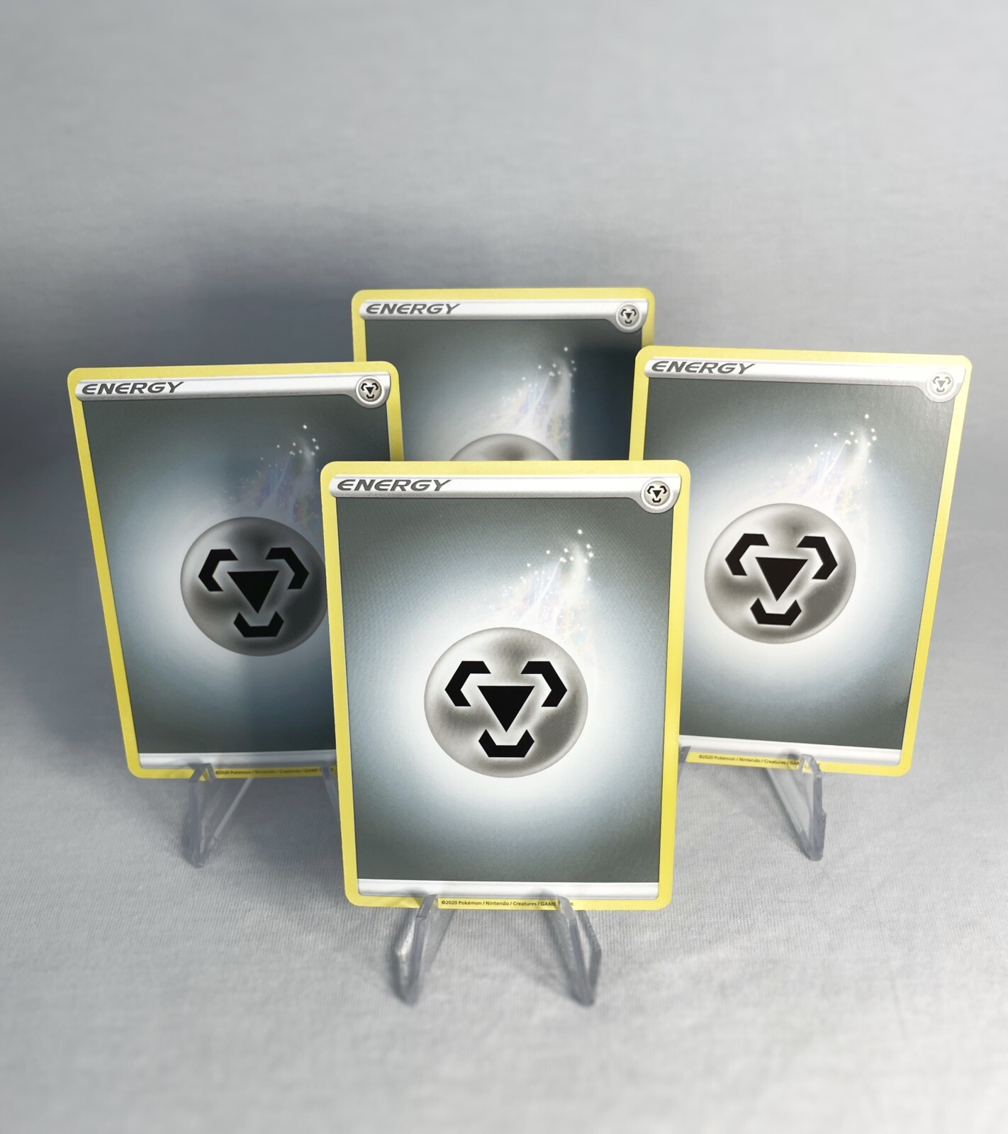 2020 Pokémon 4X Basic Metal Energy Cards | eBay