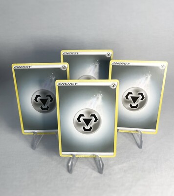 2020 Pokémon 4X Basic Metal Energy Cards | eBay