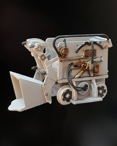 009 Eimco front loader Rocker Shovel narrow gauge wagon stationary ...