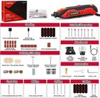 Rotary Tool Kit with MultiPro Keyless Chuck and Flex Shaft - 110pcs ...