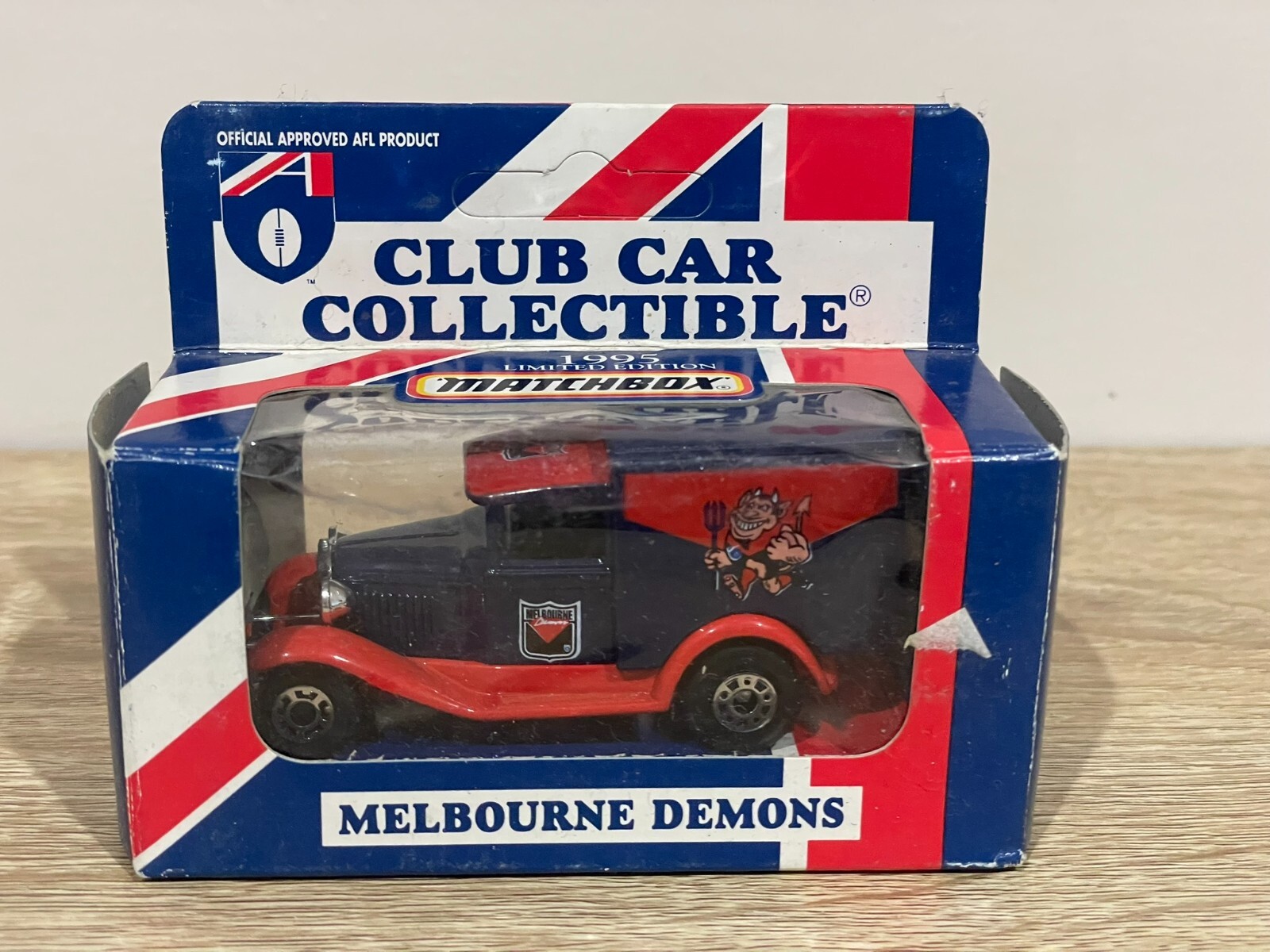 MATCHBOX Melbourne Demons AFL Club Car Collectible 1995 Model A Ford | eBay