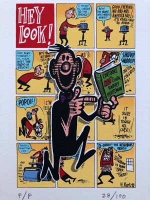 Hey Look! Serigraph (1993) DALLAS FANTASY FAIR Printer's Proof, Limited ...