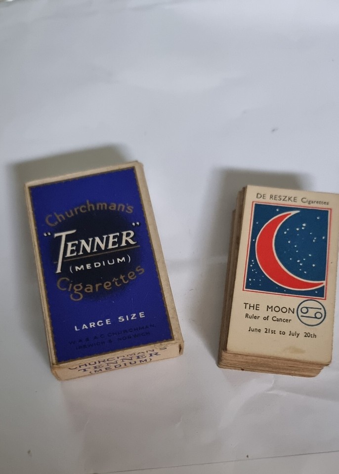 churchmans cigarette cards What The Stars Say And Box | eBay UK