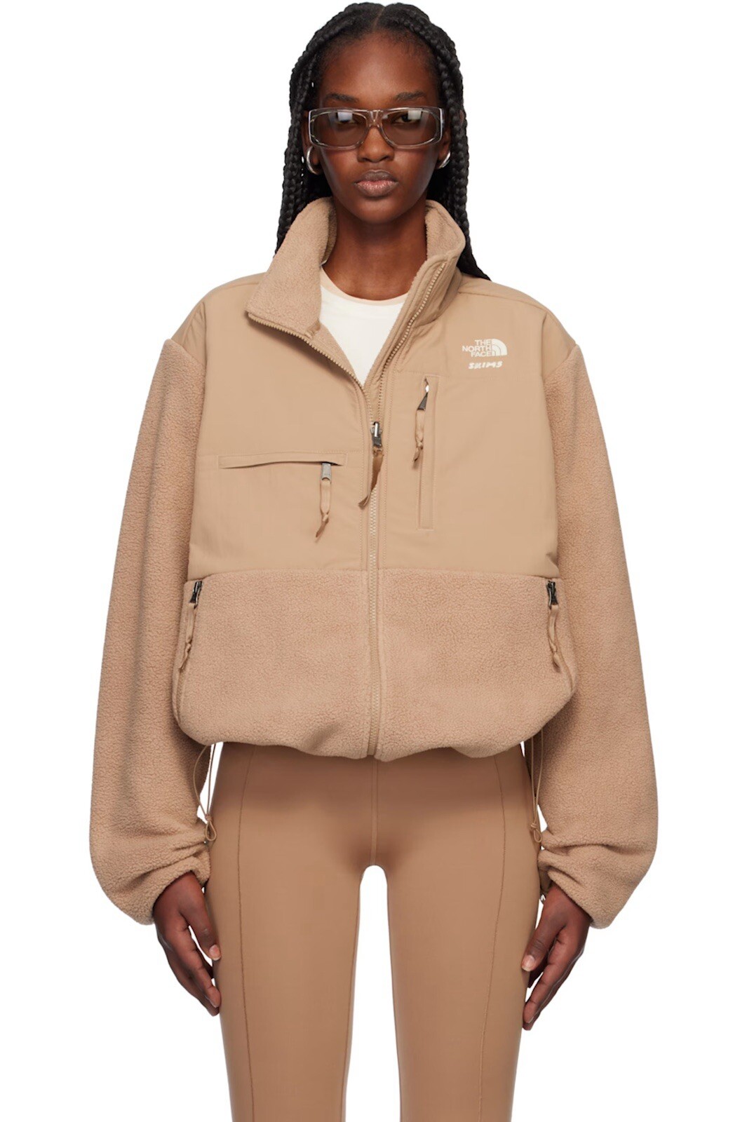 The North Face x SKIMS 1995 Retro Denali Fleece Jacket Sienna Medium ...
