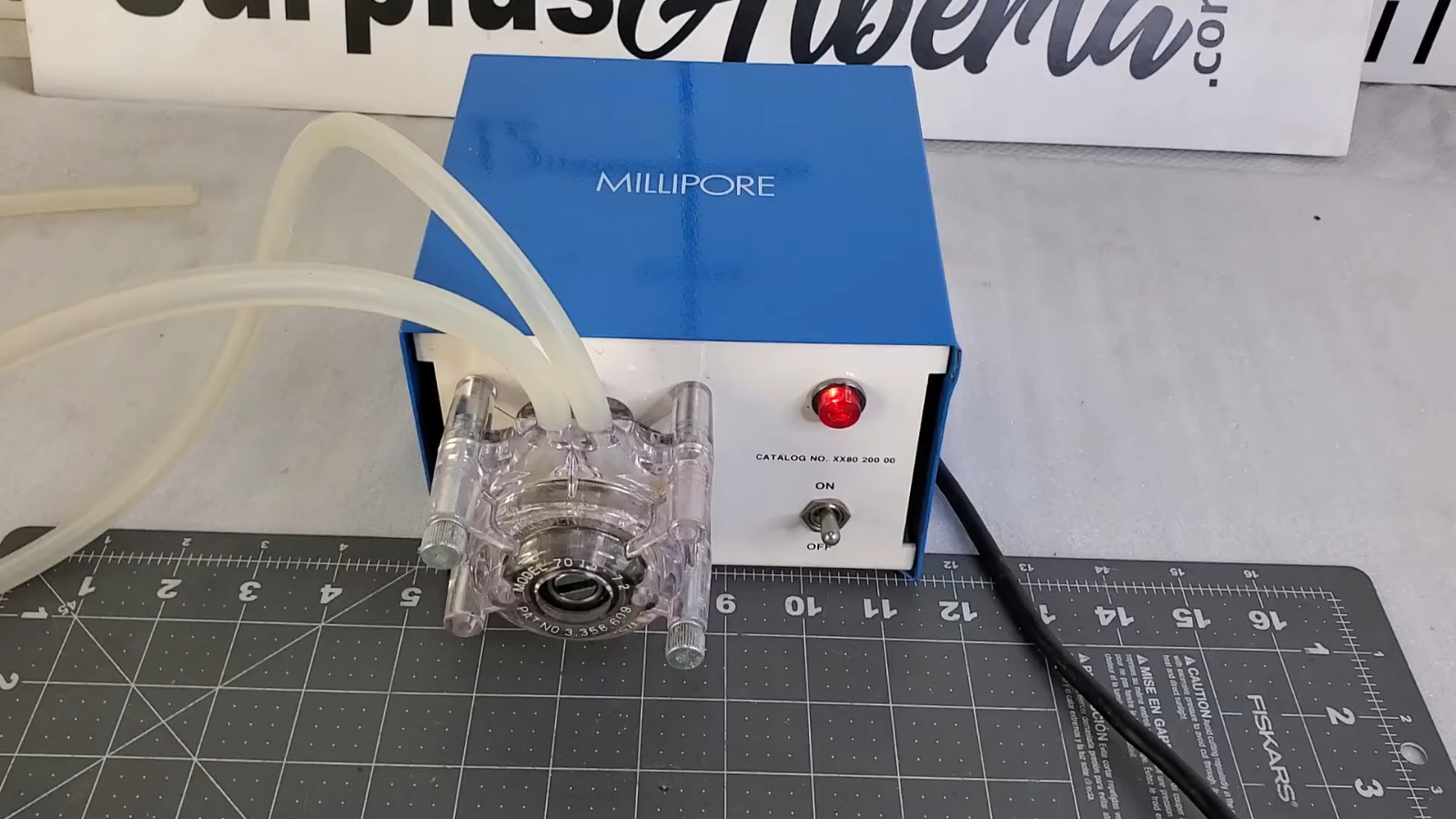 Millipore Peristaltic Pump XX80-200-00 w/ Cole-Parmer Head 7015-72 | eBay