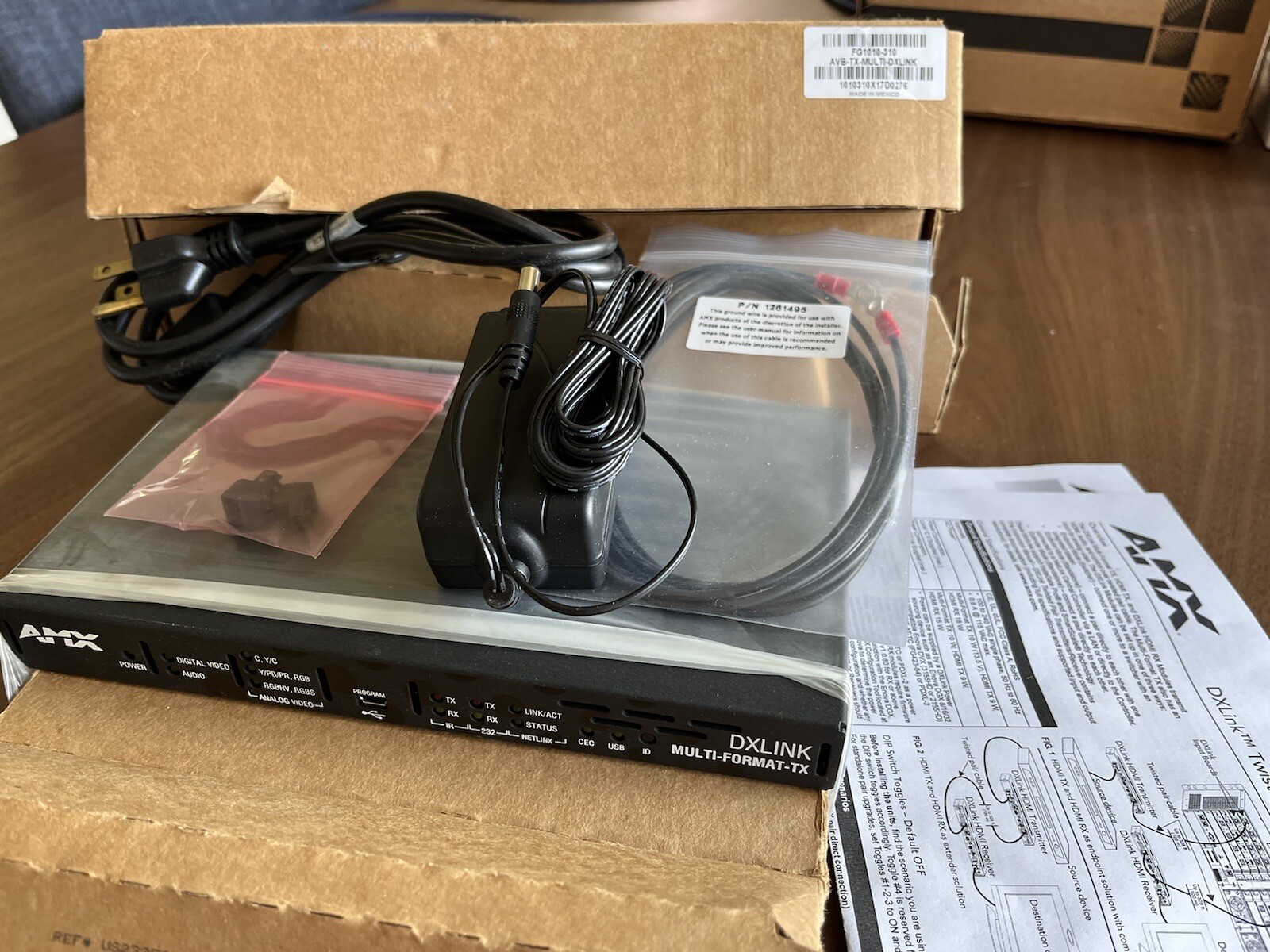 AMX DXLink Multi-Format Transmitter Module AVB-TX-MULTI-DXLINK - video ...