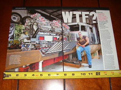 MIKE HARRAH 24 CYLINDERS 1,704 CUBIC INCHES TRUCK ENGINE - ORIGINAL ...