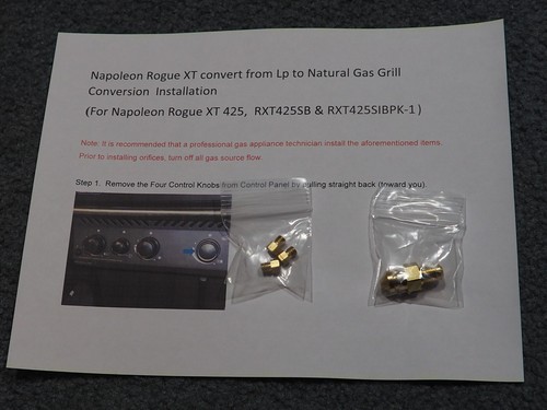 LP to Natural Gas Conversion Kit Napoleon Rogue XT RXT425SB/SIB ...