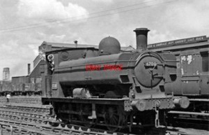 PHOTO GWR 6700 0-6-0PT AT CARDIFF EAST DOCK SHED 1950 | eBay