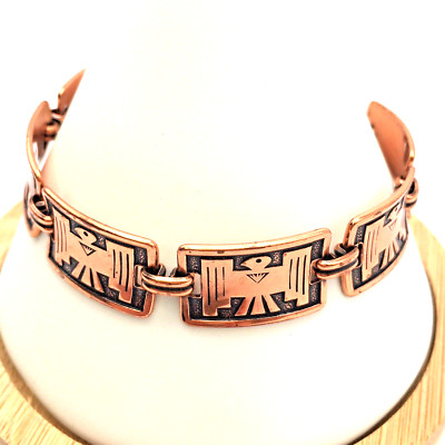 Vintage Copper Thunderbird Panel Southwestern Native American Sister ...