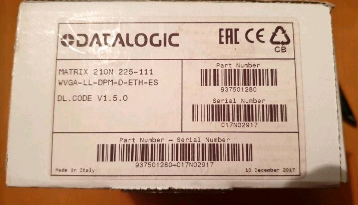 Datalogic Matrix 210N 225-111, WVGA-LL-DPM-D-ETH-ES, 937501280 | eBay.de