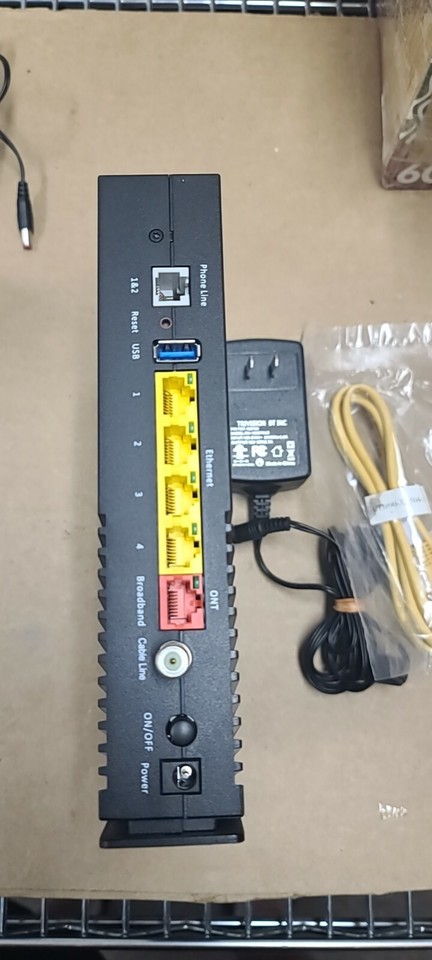 Arris Frontier Ethernet Gateway Wi-Fi Modem Router NVG468MQ with ...