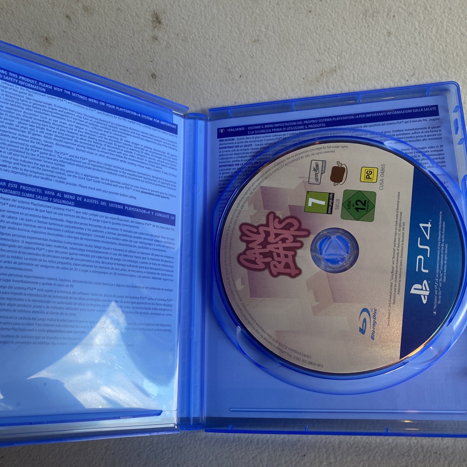 Gang Beasts PS4 PlayStation (Pre-Owned) 811949031488 | eBay