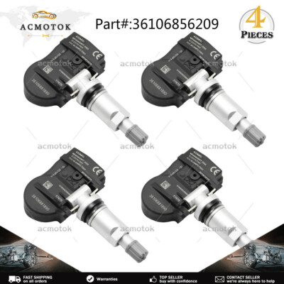 4X Tire Pressure Sensor TPMS for BMW 430i 430ix 440i 440ix i3 M3 M4 X1 ...