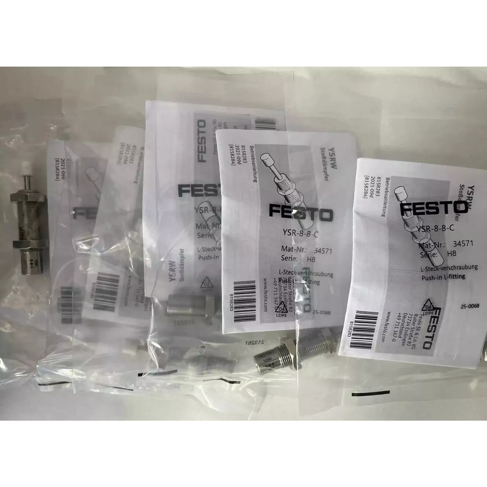 New YSR-8-8-C Festo 34571 Fast Shipping Pneumatic shock absorber | eBay UK
