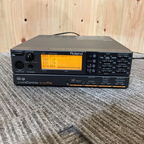 Roland SC-88 pro SOUND Canvas General MIDI Sound modules Good Condition ...