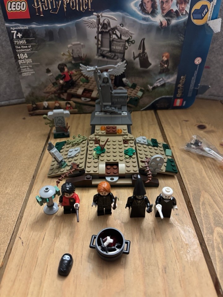 LEGO Harry Potter: The Rise of Voldemort (75965) Complete Set With Box ...
