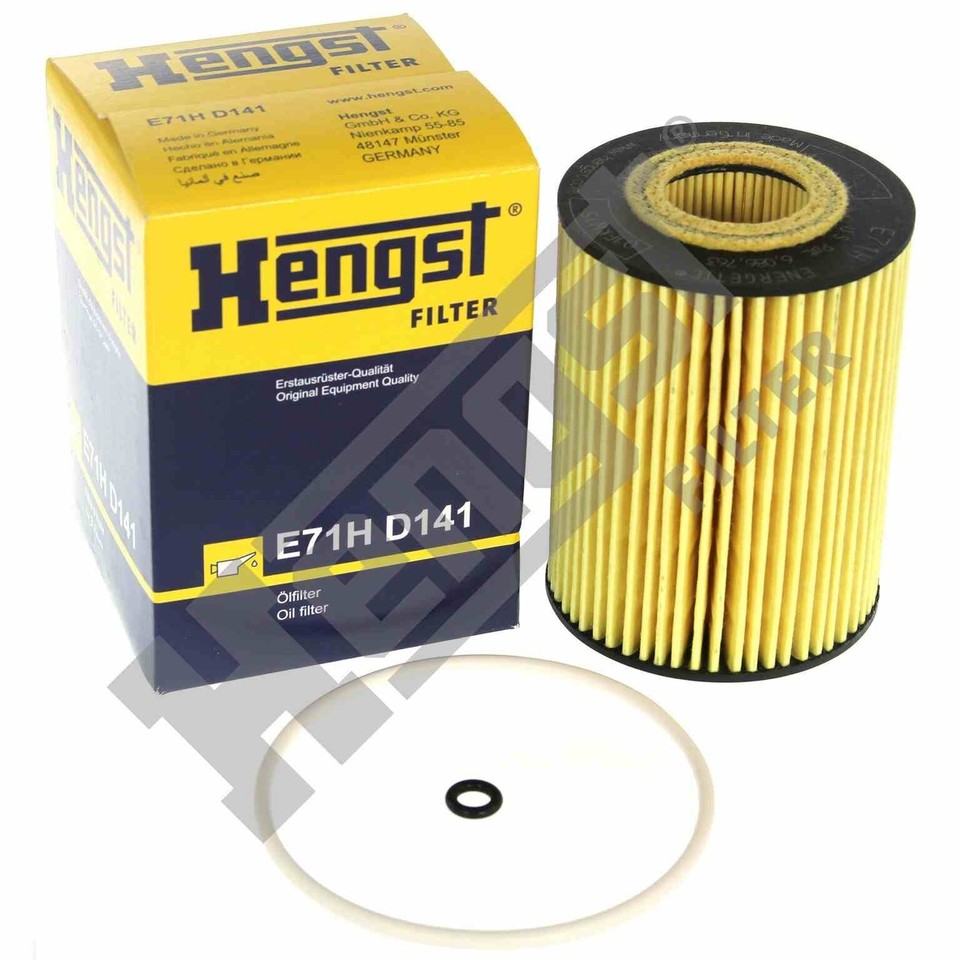 Oil Filter HENGST E71HD141 / 6421800009 For Dodge Freightliner Jeep ...