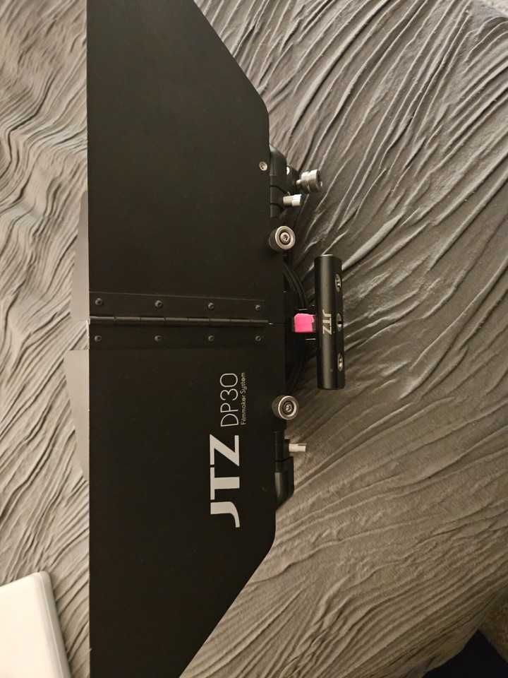 JTZ DP30 PRO Cine Carbon Fiber 4x4" Swing-Away Matte Box 15mm/19mm Rig ...