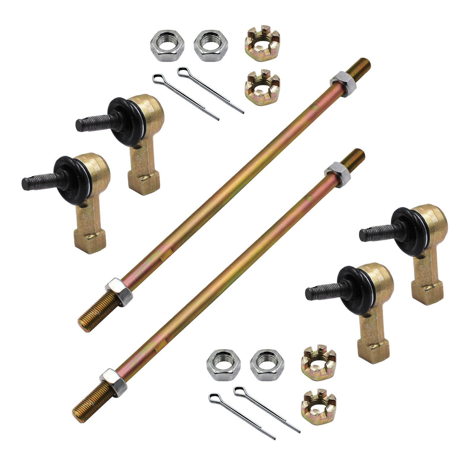 Pack of (2)Tie Rod Sets For 1999-2008 Honda Sportrax 400 TRX400EX 2x4 ...