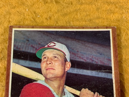 V8-76 BASEBALL CARD - WALLY POST - CINCINNATI REDS - 1962 TOPPS - CARD ...