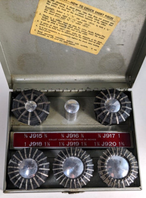 Collets - Jacobs Rubber-Flex Lathe