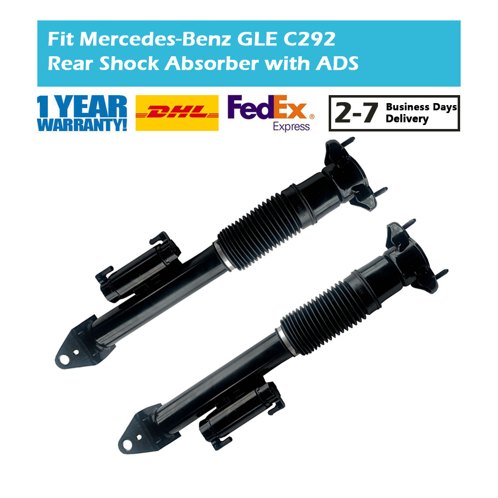 1 Pair Rear L&R Shock Absorbers Struts ADS For Mercedes C292 GLE GLE320 ...