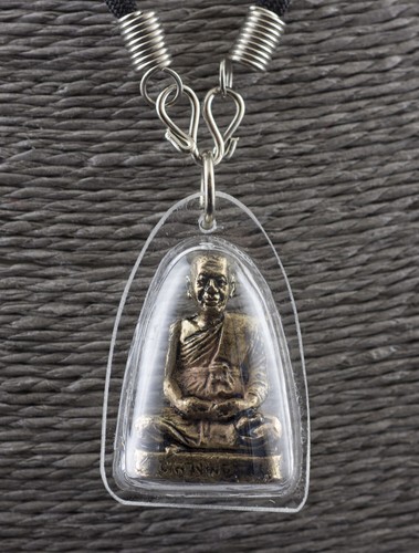 Pendant Necklace LP Tim Amulet Thai Blessed Buddha Yant 1695 | eBay