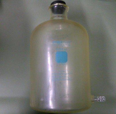Large Clean ANTI-SHATTER 4 L Corning Pyrex Plus Aspirator bottle ...