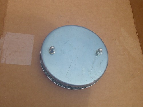 New Flat Chrome Air Filter 1 1/2" Stromberg carb | eBay