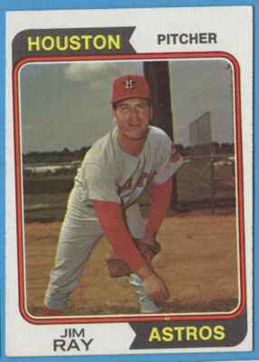 1974 Topps Jim Ray #458 Houston Astros | eBay