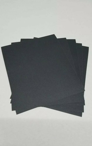 3M 320 Grit S/C Wet/Dry Sandpaper 9" x 11" (PSA) peel and stick. (5 ...