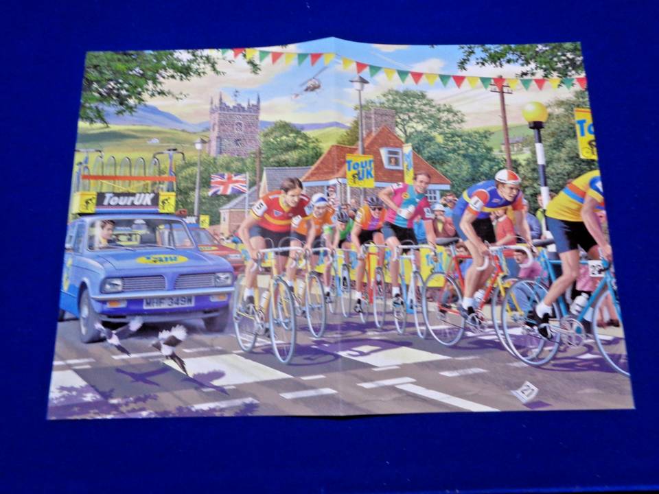 Falcon The Bike Race 1000 piece jigsaw puzzle good used condition ...