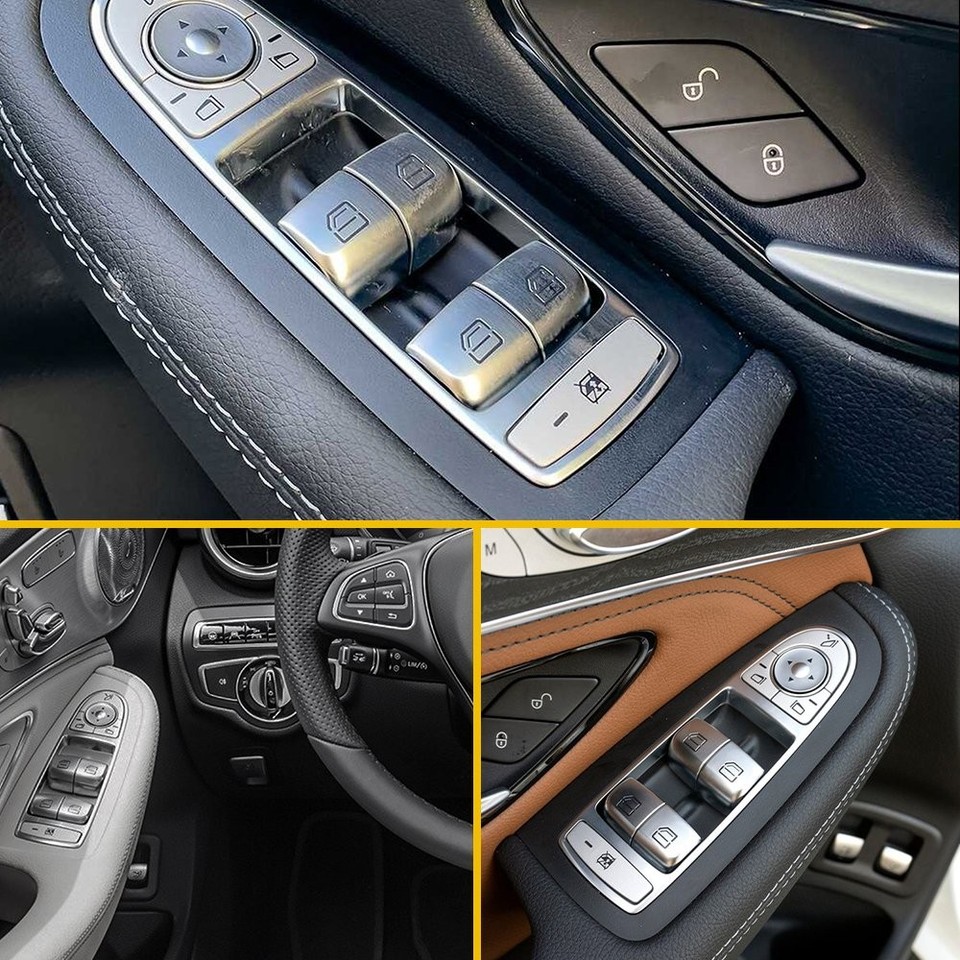 Power Window Switch Front Left Driver Side For Mercedes Benz C300 C400 ...