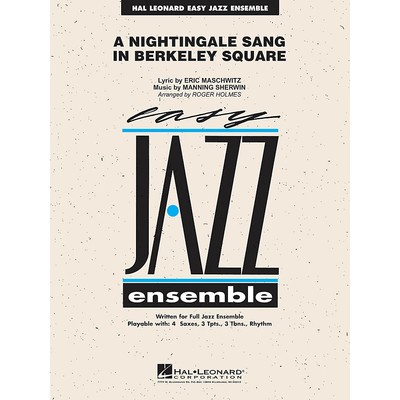 A Nightingale Sang in Berkeley Square Jazz Band Level 2 Arranged by ...