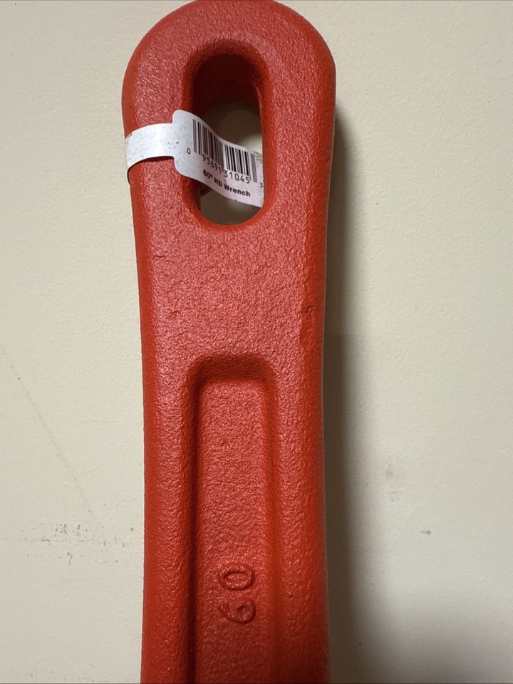 RIDGID 60 Pipe Wrench,I-Beam,Serrated,60" 1XDY8 95691310453| eBay