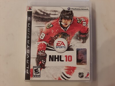 NHL 10 (Sony PlayStation 3 PS3, 2009) Patrick Kane, Ice Hockey Video ...