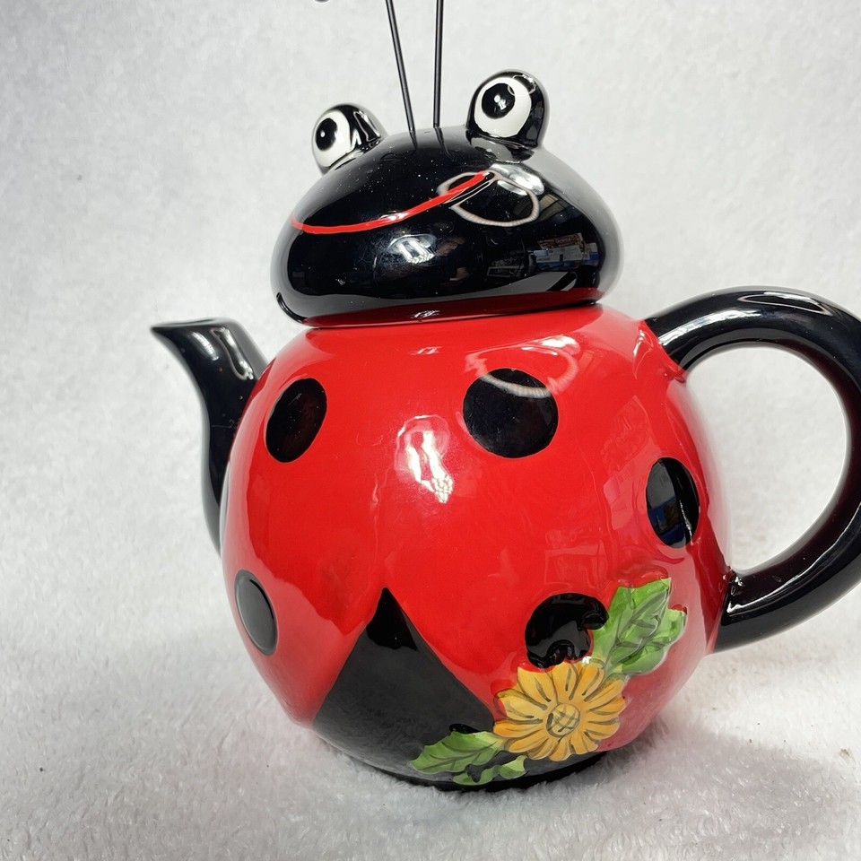 Loveable Ladybug Teapot Designed Exclusively for Collections Etc. | eBay