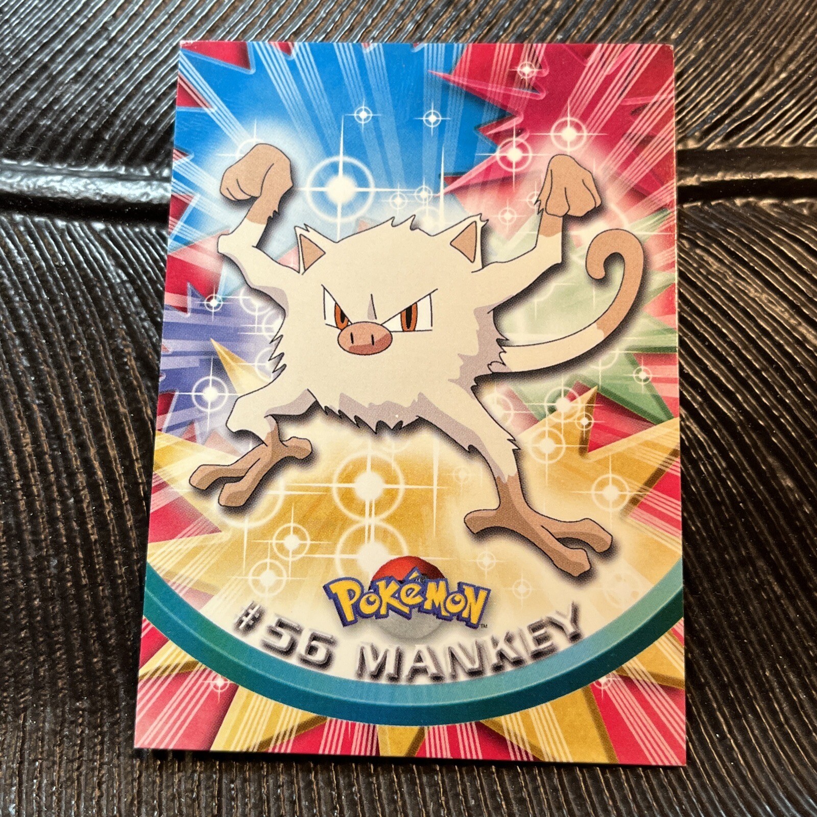 Mankey 56 - Topps Series Pokemon Card | eBay