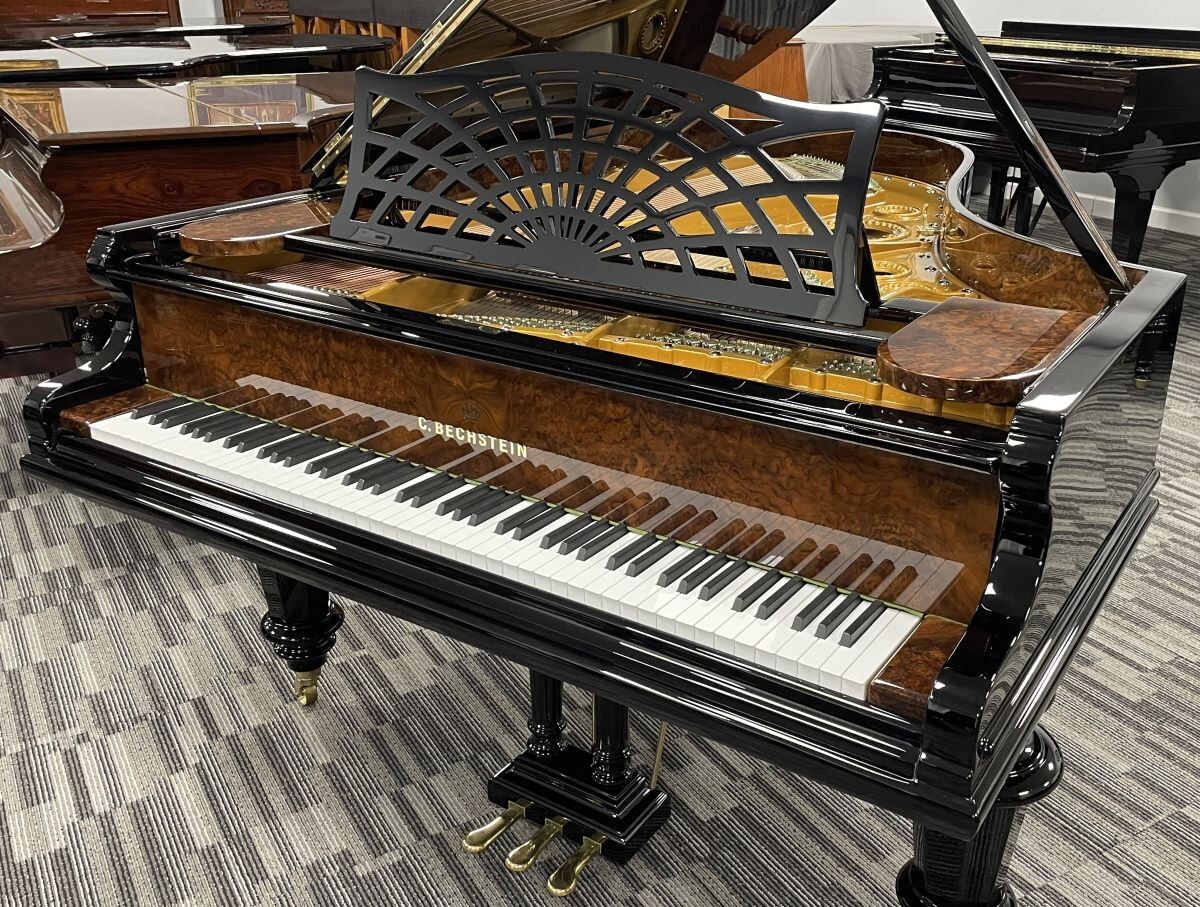 Bechstein B 6'8" Grand Piano Picarzo Pianos Walnut Accents ($180K ...