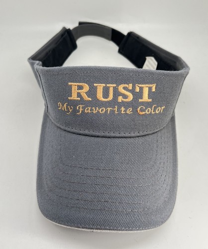 Rust My Favorite Color Visor Ball Cap Hat Adjustable | eBay