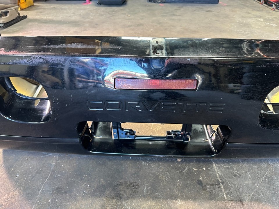 91-96 CHEVROLET CORVETTE C4 REAR BUMPER COVER Black OEM | eBay