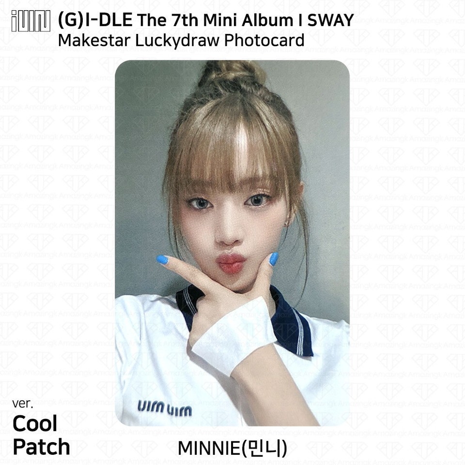 (G)I-DLE G-IDLE 7th Mini Album I SWAY Makestar Lucky Draw Photocard ...