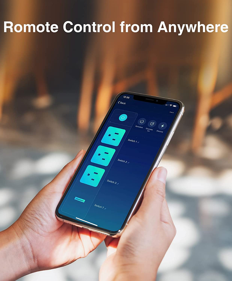 Gosund Smart Power Strip Plug 3 USB WiFi APP Control Work With Alexa ...