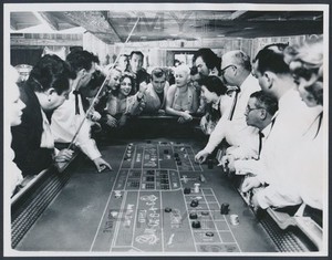 1961 Las Vegas Craps Table, "Iconic Scene" Timeless Vintage Photo | eBay