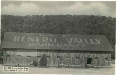 Postcard Old Renfro Valley Barn Dance, Renfro Valley, Kentucky - circa ...