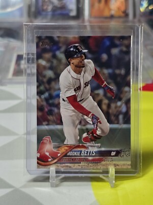 2018 Topps Series 1 Mookie Betts Blue /50 Red Sox #140 | eBay