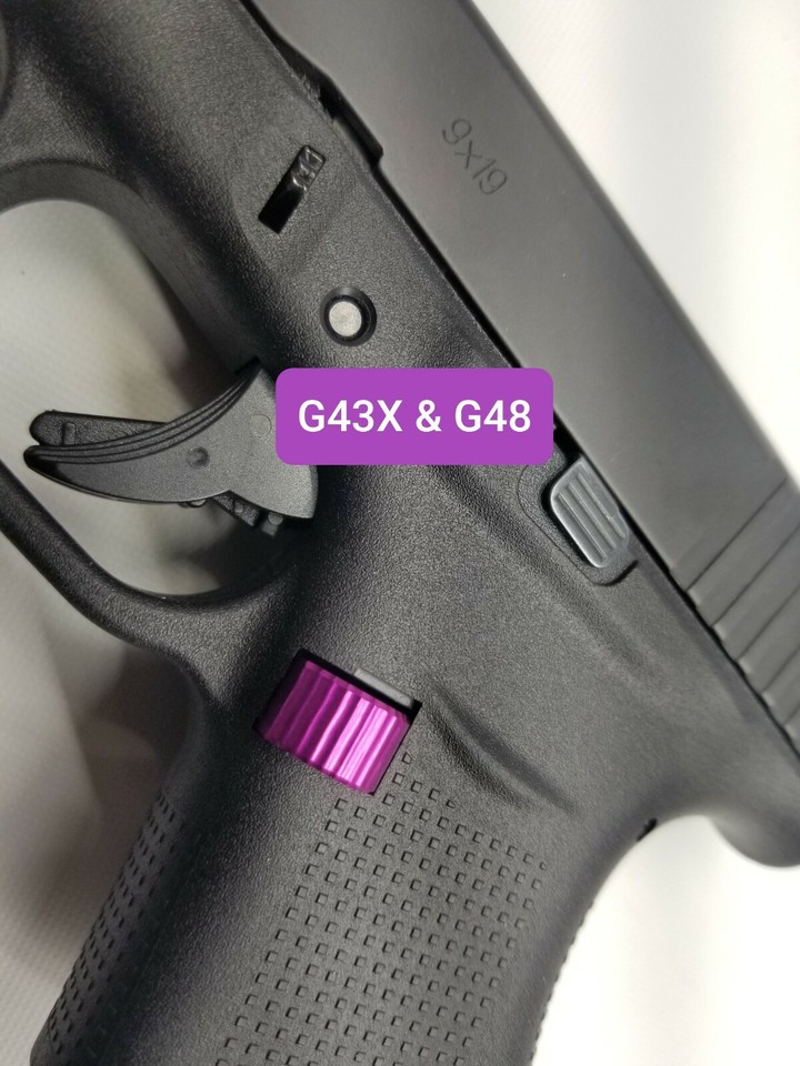 Aluminum Extended Magazine Release For Glock Models G43X & G48 | eBay