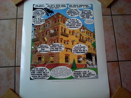 Sérigraphie cromalin Astérix le domaine des dieux Uderzo | eBay