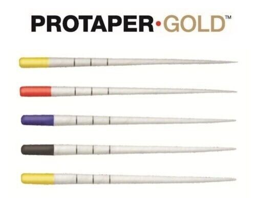Absorbent Paper / Points Protaper Gold by Dentsply (All sizes) (180/pac ...